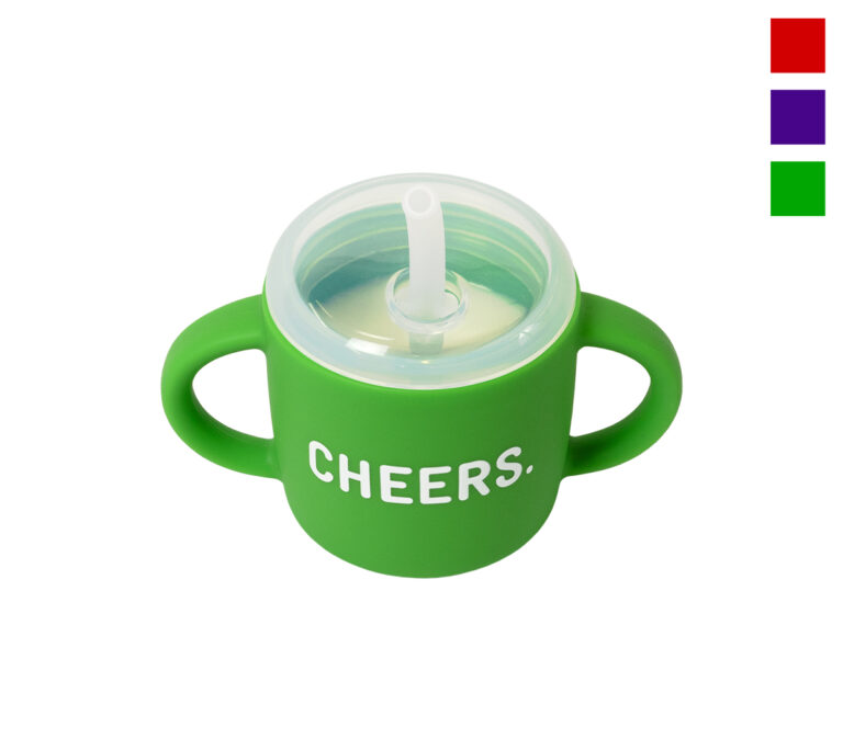 CHEERS Silicone Cup w/ Straw Lid – Fresh Baby | Nutrition Education ...