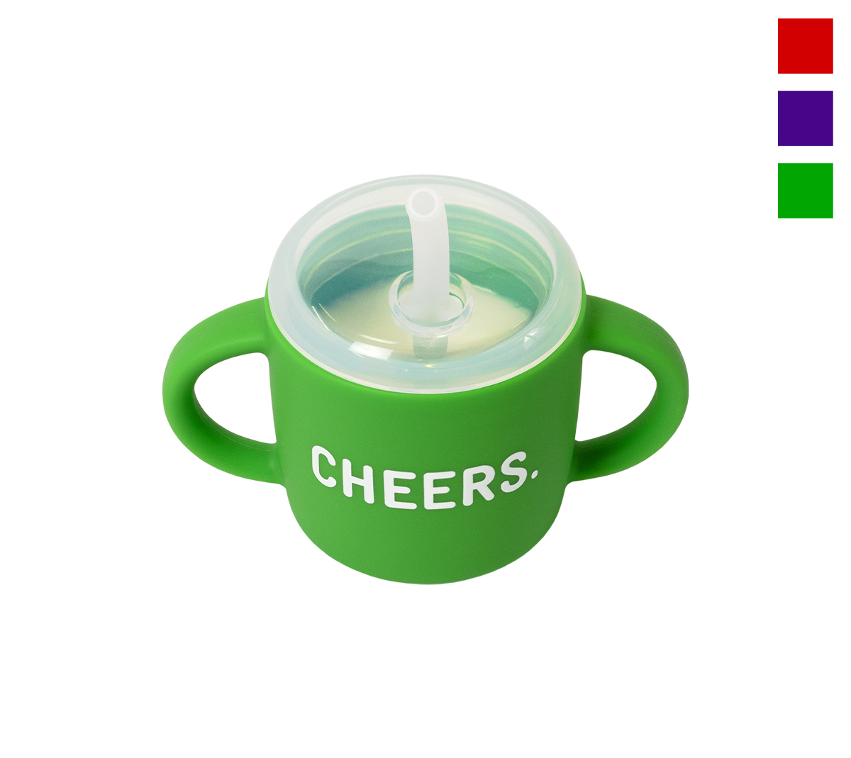 CHEERS Silicone Cup w/ Straw Lid – Fresh Baby | Nutrition Education ...
