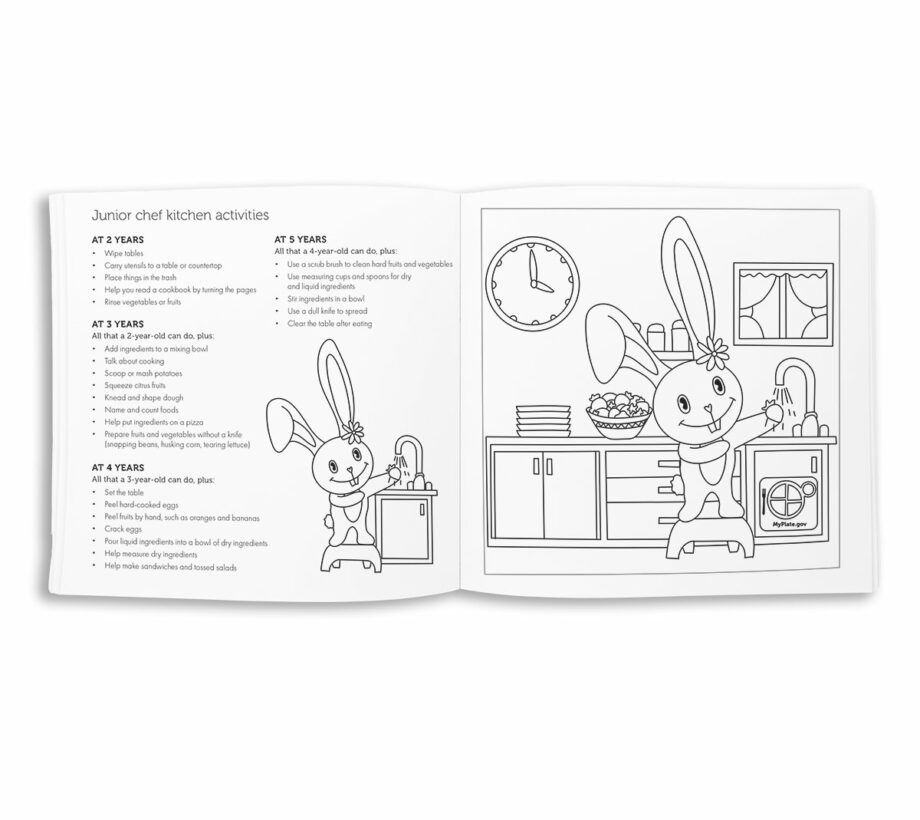 I Help Make Every Bite Count Coloring Book Set – Fresh Baby | Nutrition ...