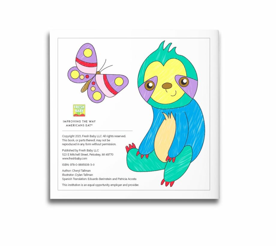 I Help Make Every Bite Count Coloring Book Set – Fresh Baby | Nutrition ...