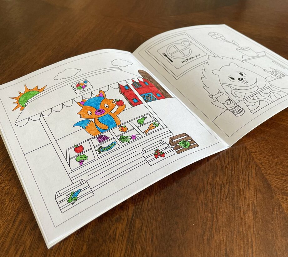 I Help Make Every Bite Count Coloring Book Set – Fresh Baby | Nutrition ...
