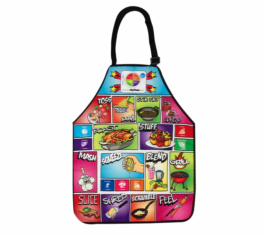 Kid's Comic Book Apron – Fresh Baby | Nutrition Education & Physical ...